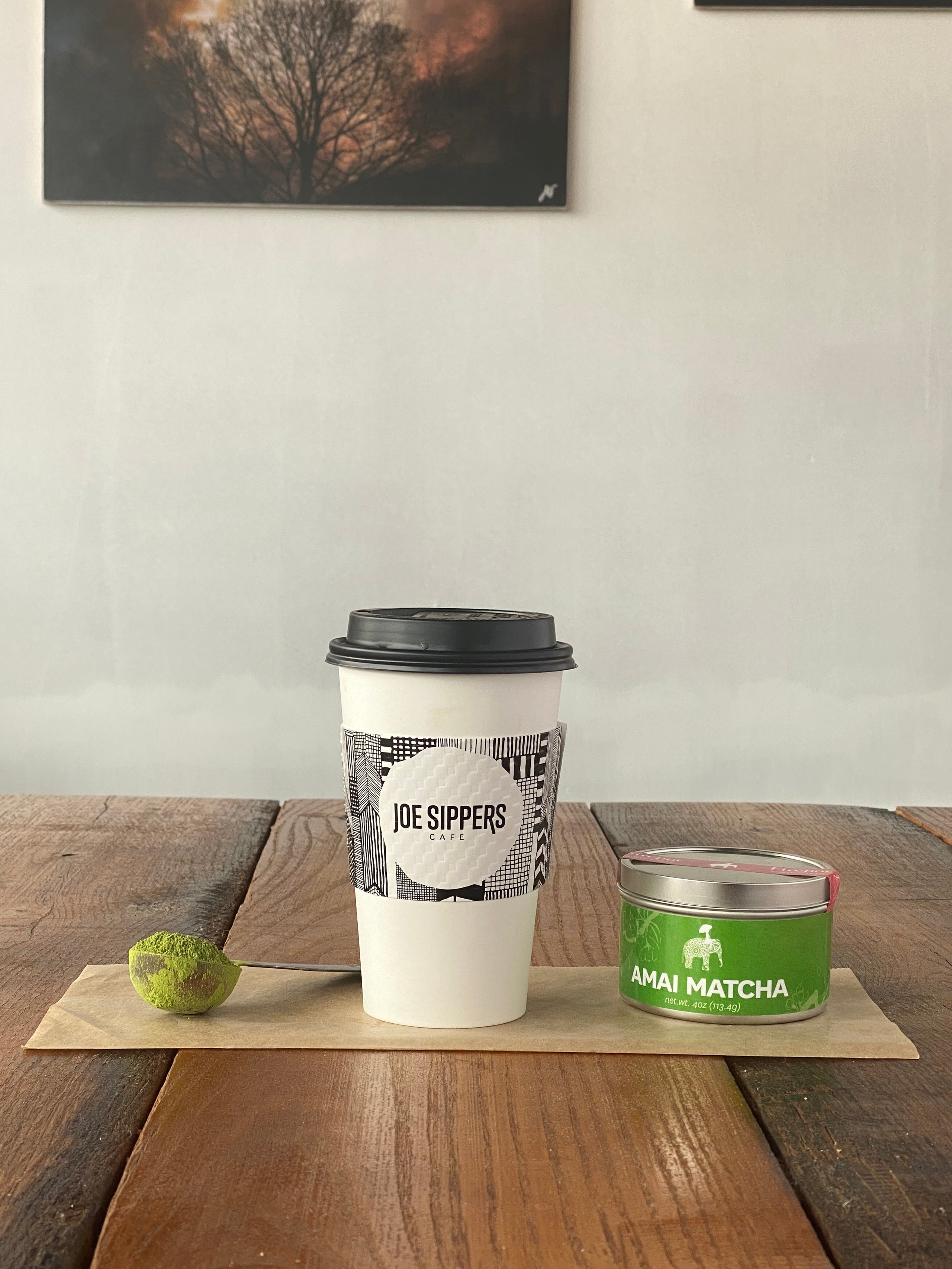 Matcha Latte | Joe Sippers Cafe